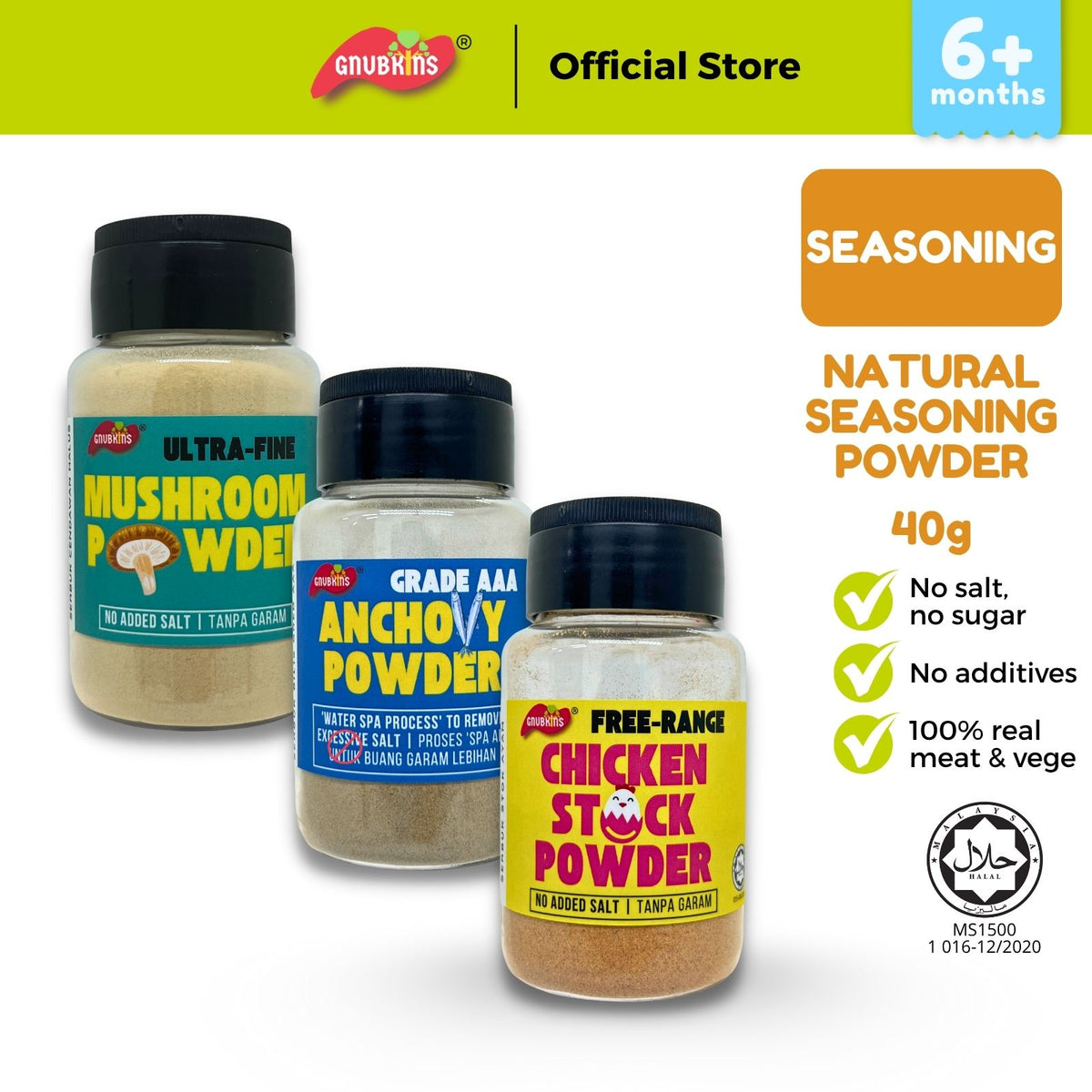 Natural Seasoning Powder | Gnubkins