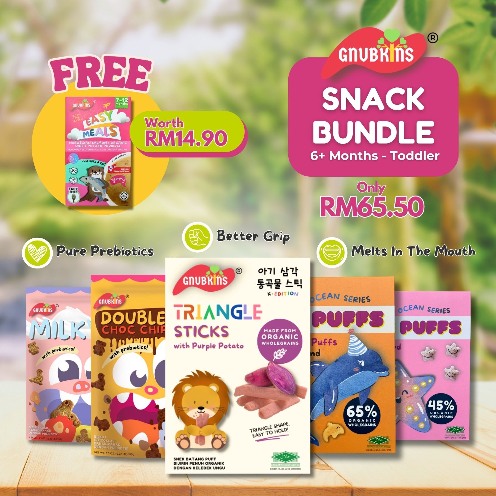 Best Organic Baby Food In Malaysia | Gnubkins