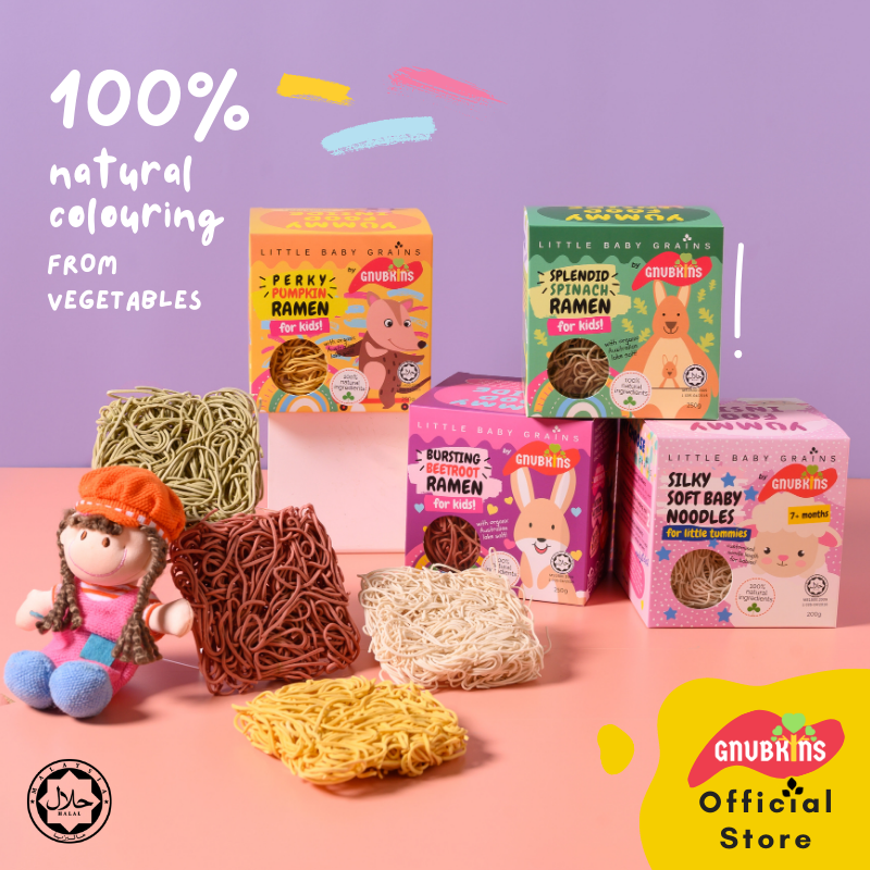 Silky Soft Baby Noodles (7 months onwards) | Gnubkins